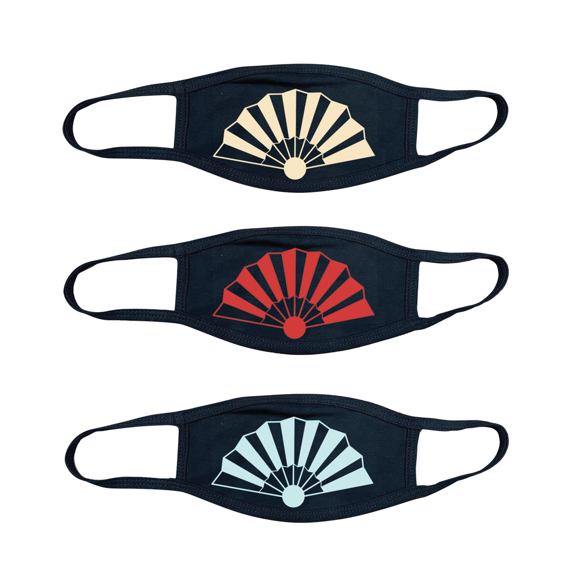 Drab Majesty - Fan Face Mask